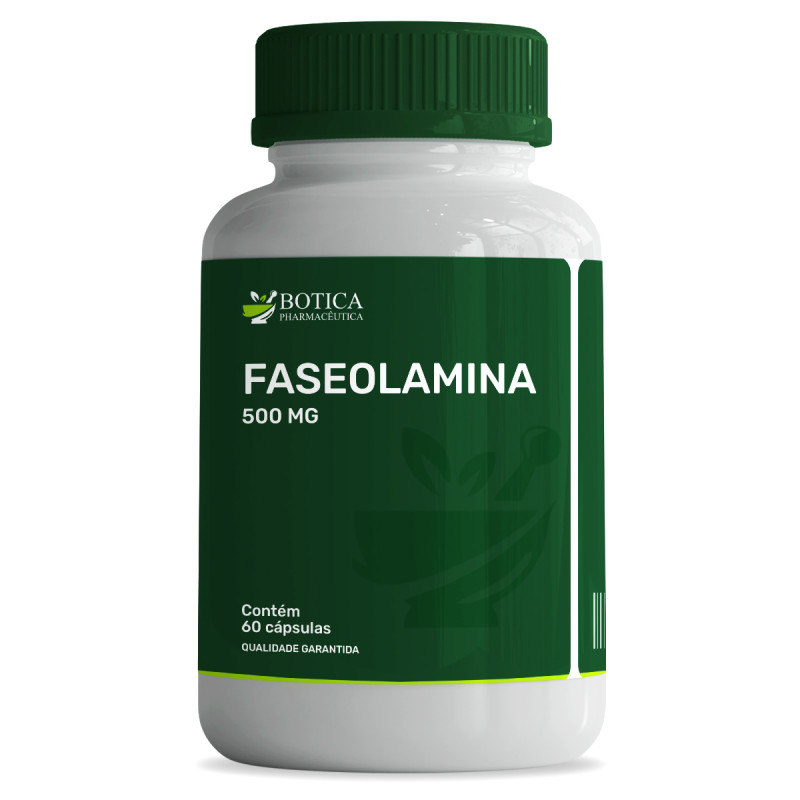 Faseolamina 500mg - 60 cápsulas | Botica Pharmacêutica